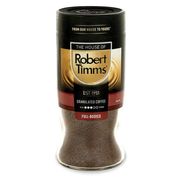 The House of Robert Timms Full-Bodied Granulated Coffee – Fresh Food ...